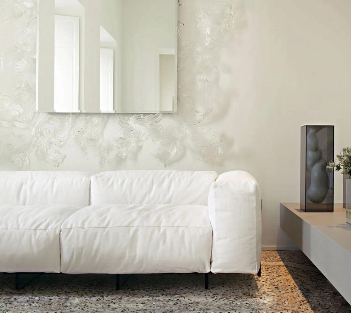 Glas Italia Crystal Lounge Sofa | Design Jean-Marie Massaud
